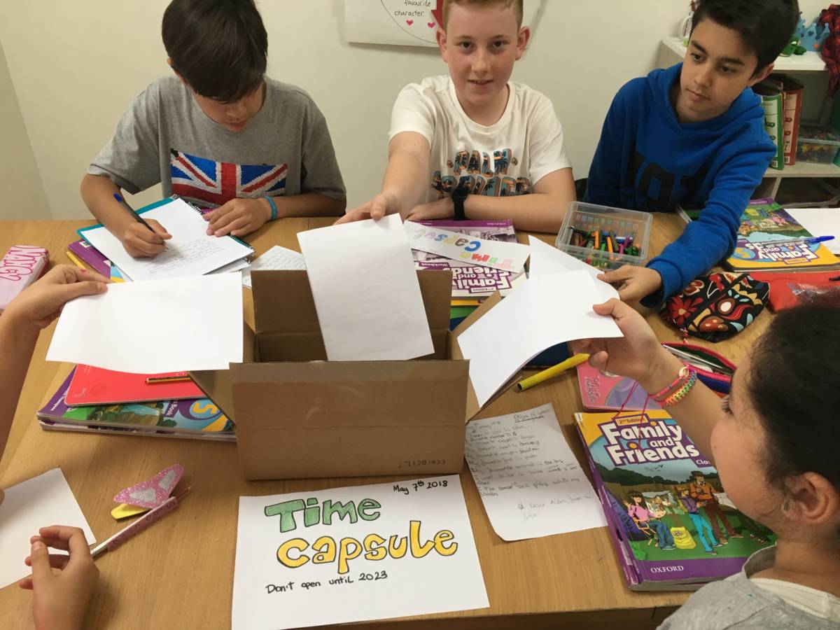 La Cápsula del Tiempo - Instituto Internacional de Idiomas